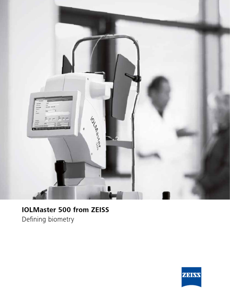 i Ol Master Brochure | PDF | Ophthalmology | Human Eye