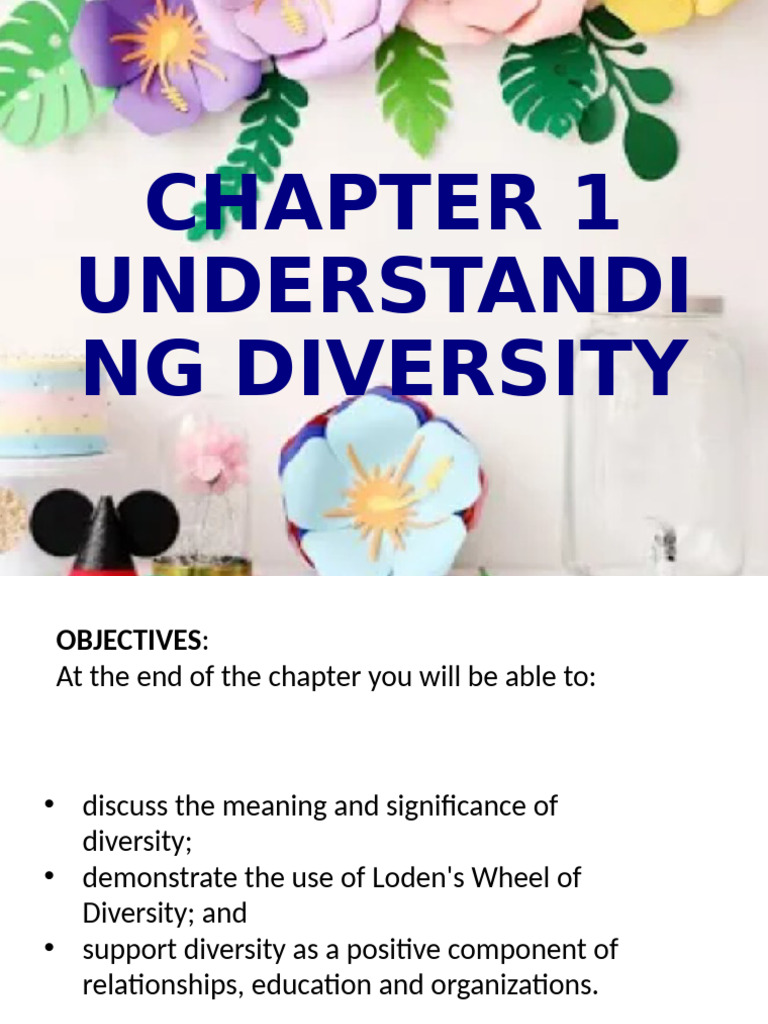 Understanding Diversity | PDF | Identity (Social Science) | Race (Human Categorization)