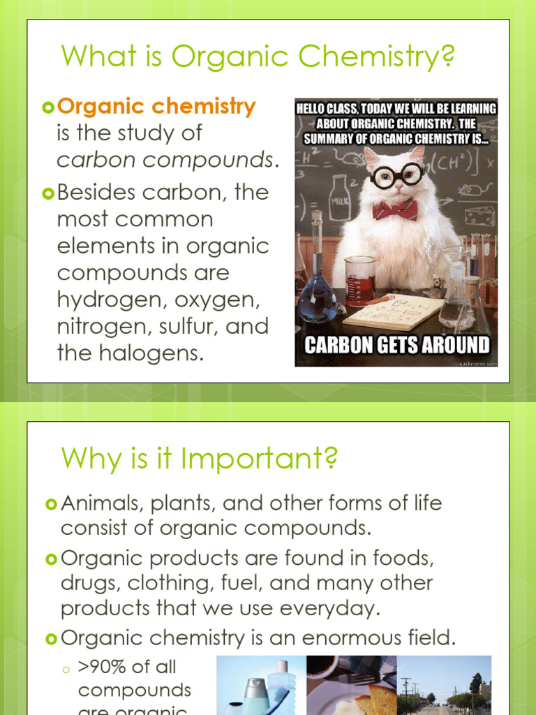 Organic Chemistry Notes | PDF | Functional Group | Alkane