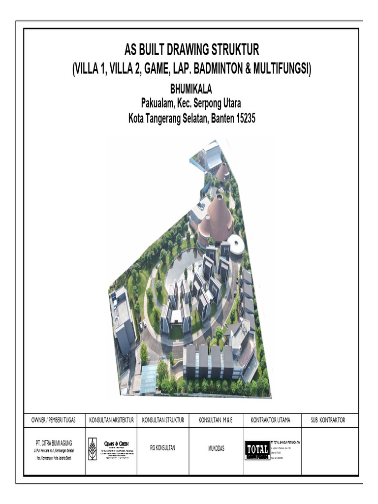 Cover As Built Drawing | PDF