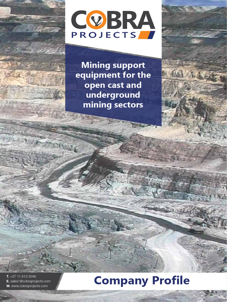 Cobra Projects Group Profile Jan23 | PDF | Truck