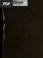 Higher Algebra by Hall & Knight | PDF