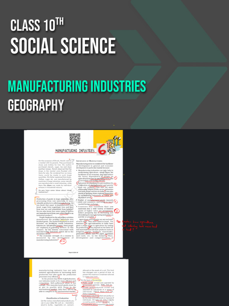 Manufacturing Industries | PDF