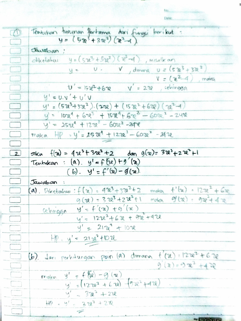 Diskusi 6 Matematika Ekonomi | PDF