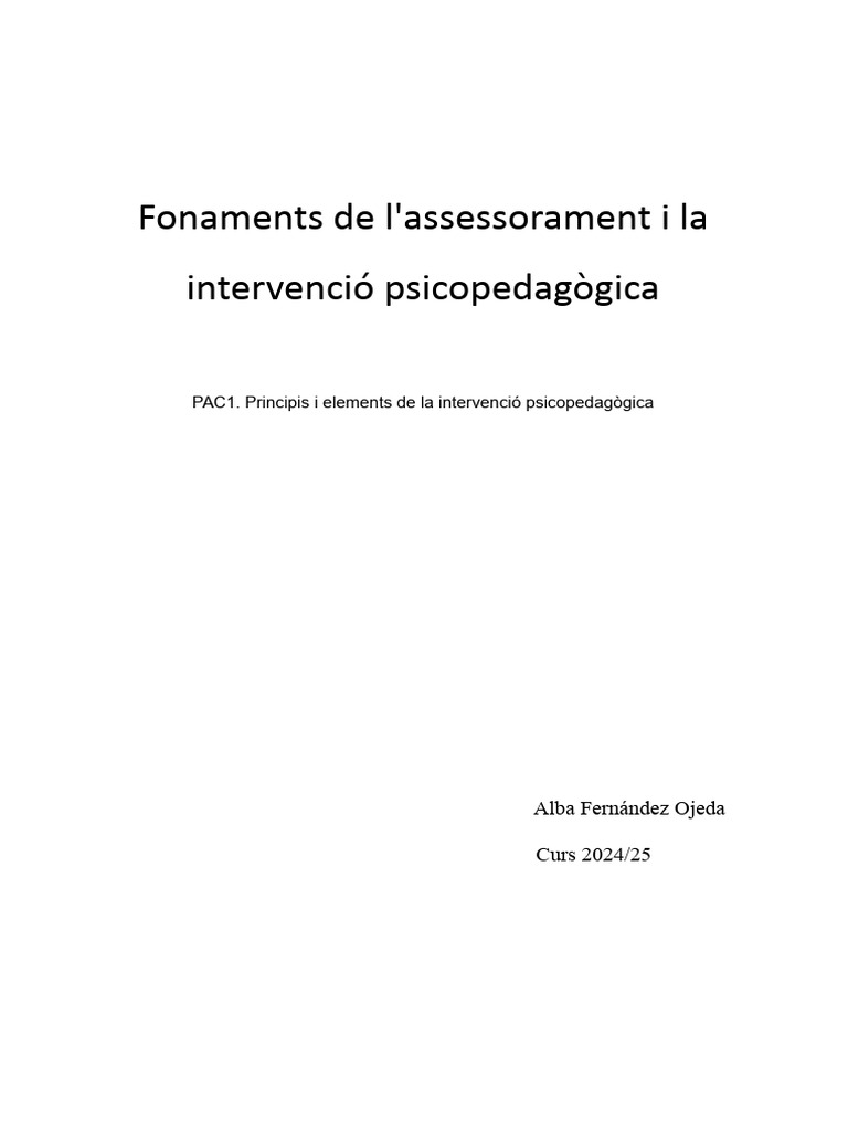 PAC 1 Fonaments Fernandez Ojeda Alba - Docx-1 | PDF