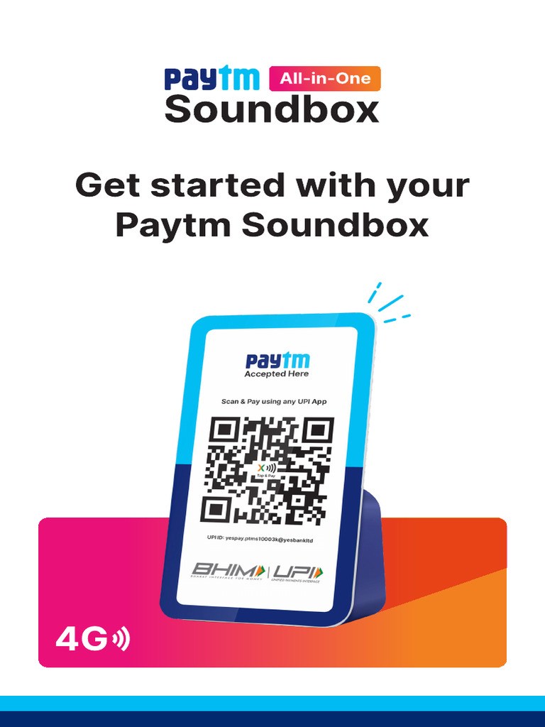 Paytm Soundbox User Manual | PDF | Battery Charger | Computing
