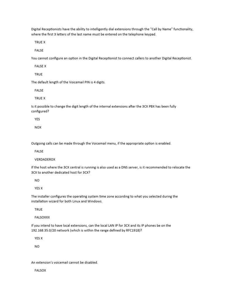 3CX Configuration and Provisioning Guide | PDF | Port (Computer ...