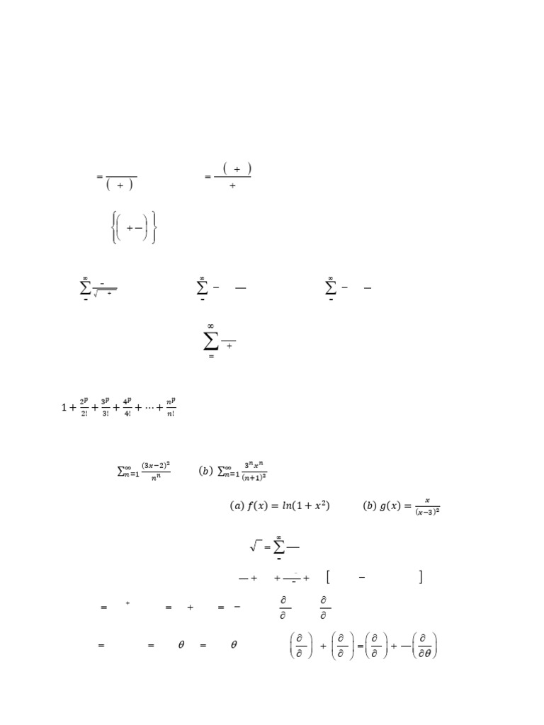 Assignment (Applied Maths II) | PDF | Power Series | Functions And Mappings