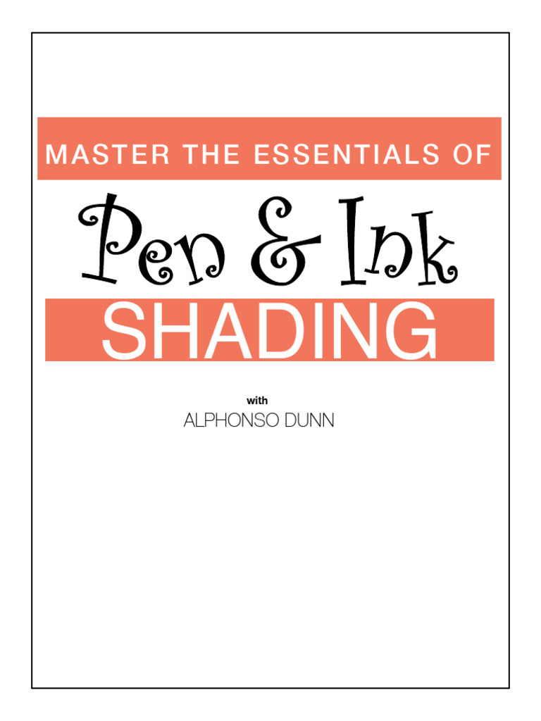 Mastering Pen and Ink Shading Techniques | PDF | Drawing