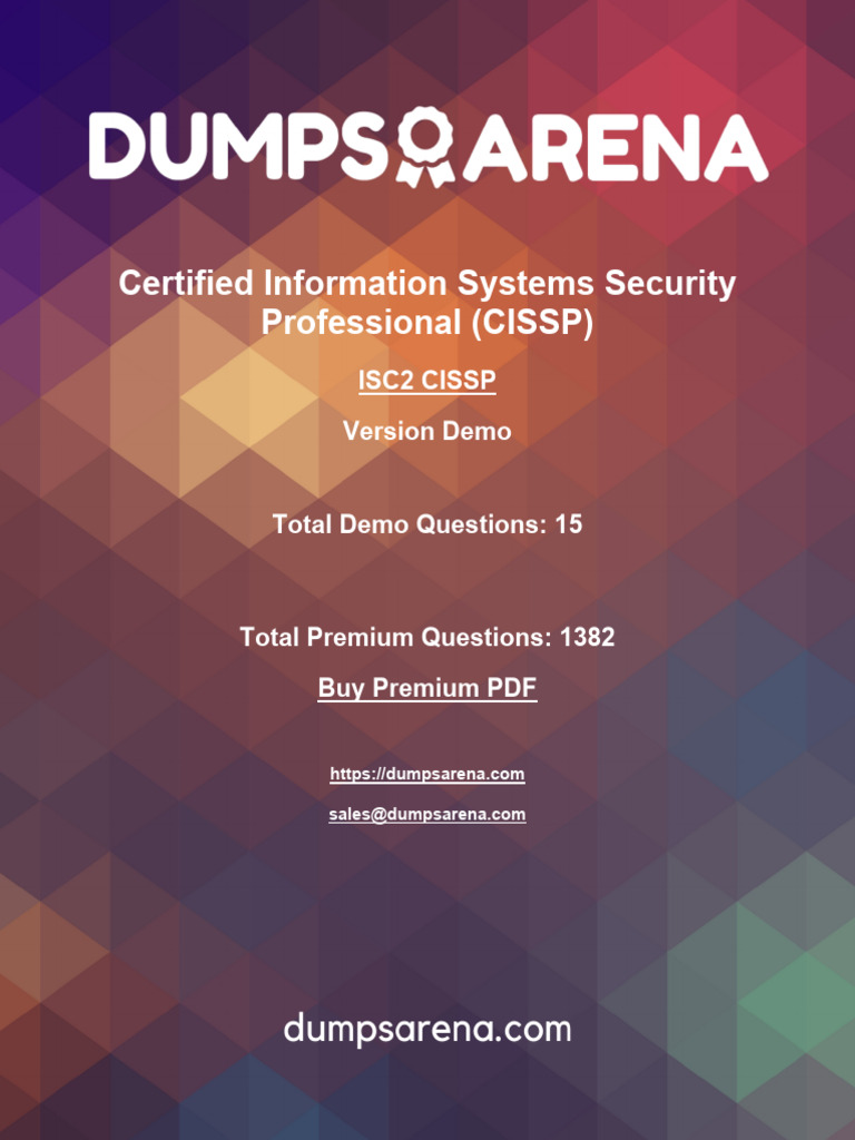 Cissp Demo | PDF | Secure Shell | Computer Network