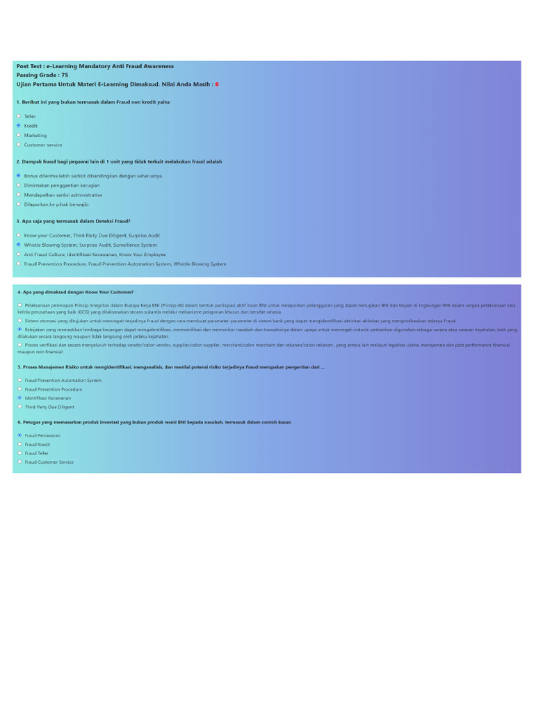 Anti fraud Awareness (1) | PDF