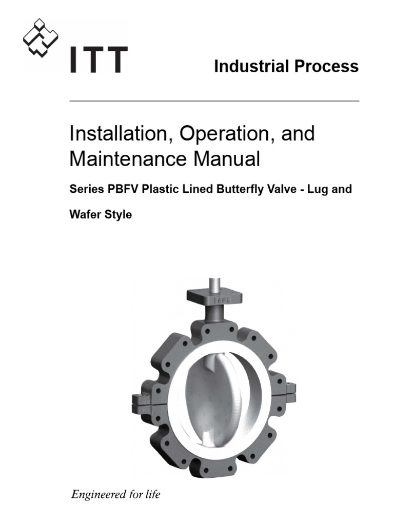pbfv-iom | PDF | Valve | Safety