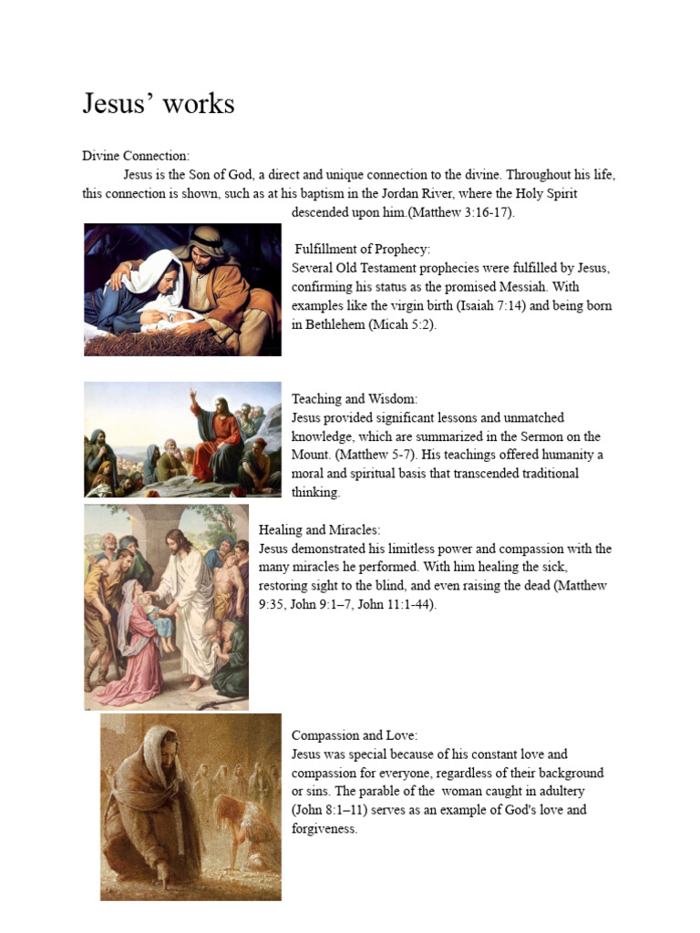 Jesus' Works | PDF