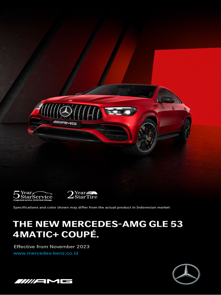 The Mercedes Amg Gle 53 4maticplus Coupe Brochure | PDF | Motor Vehicle | Automotive Technologies