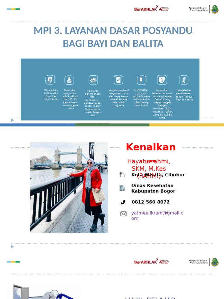 Prov - Jabar - MPI 3 Layanan Balita (1) NAKES | PDF