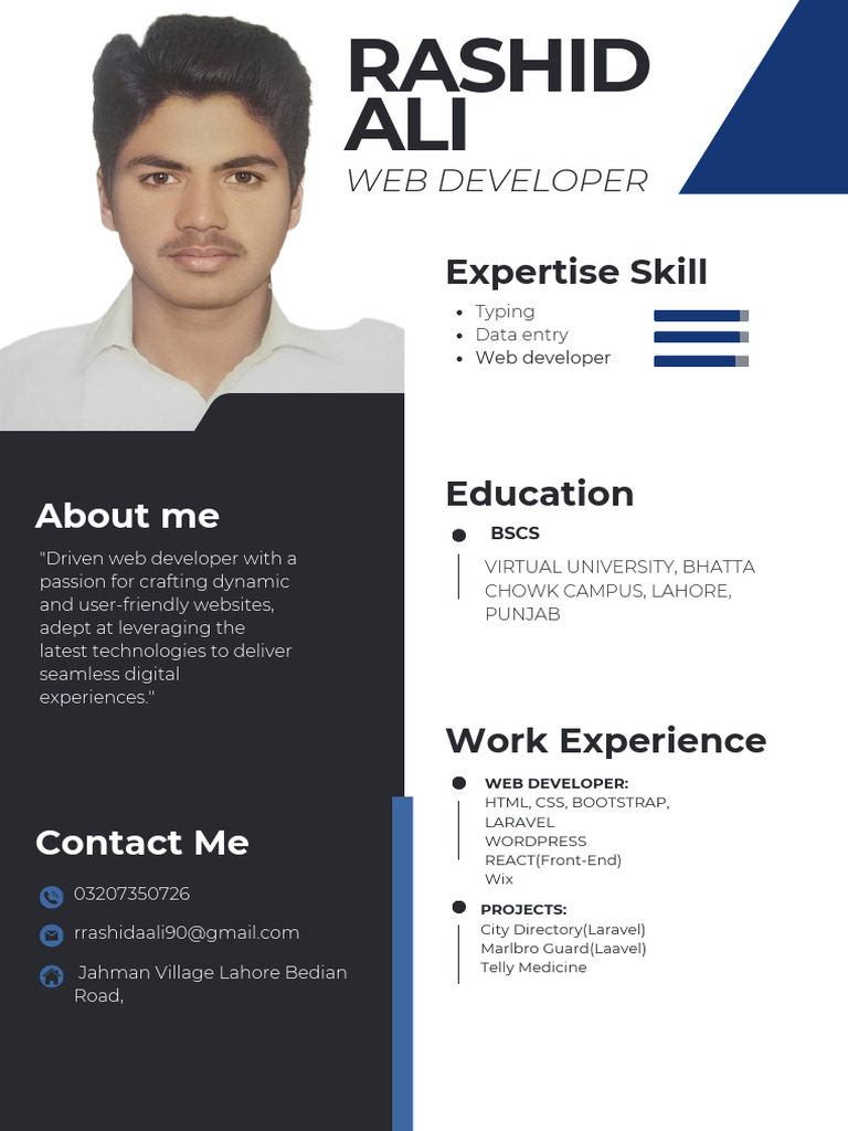 Professional Resume Rashid | PDF