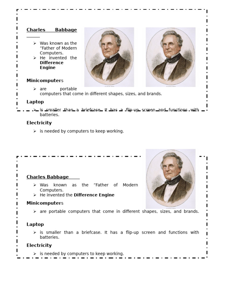Charles Babbage | PDF