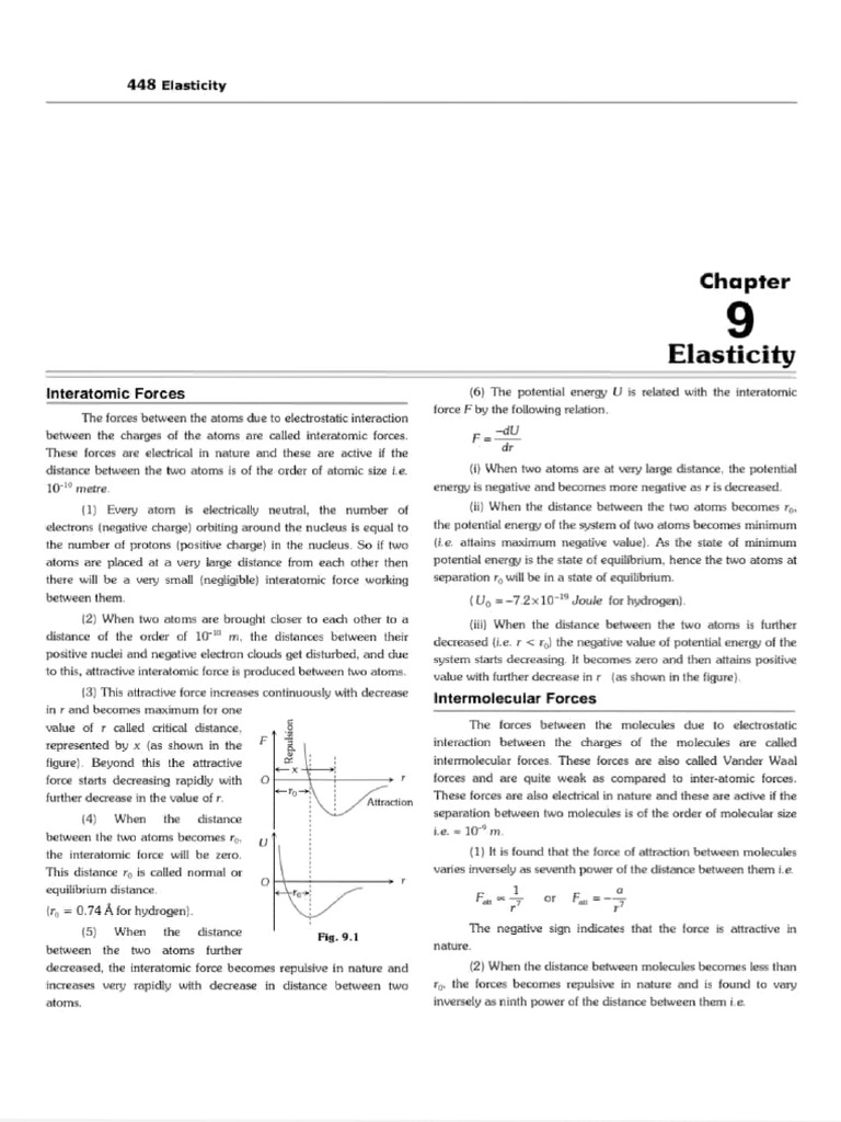 9. Elasticity Theory Errorless Physics | PDF | Deformation (Engineering) | Stress (Mechanics)