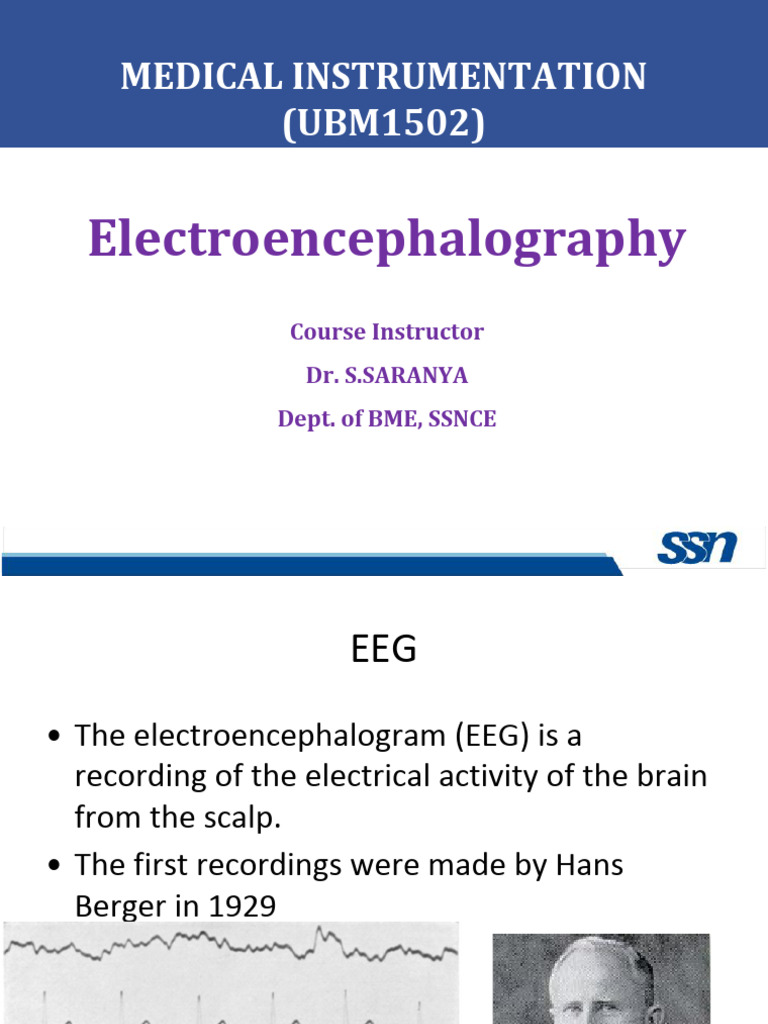 EEG Handout (1) | PDF | Electroencephalography | Neural Oscillation