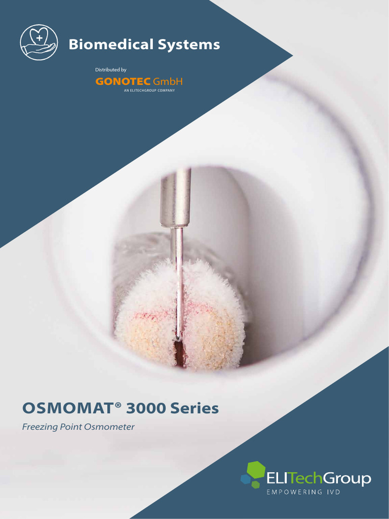 Brochure - OSMOMETER 3000 Serie E - 2023 10 V01 - Web | PDF