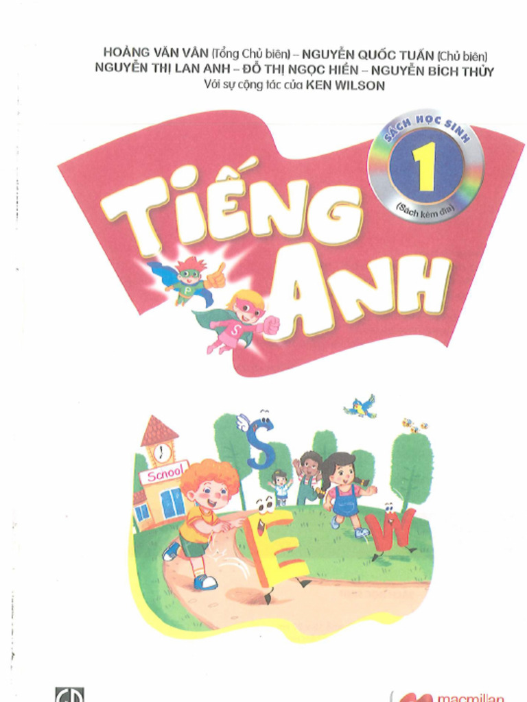 SGK tieng Anh lop 1(U1-U5) | PDF