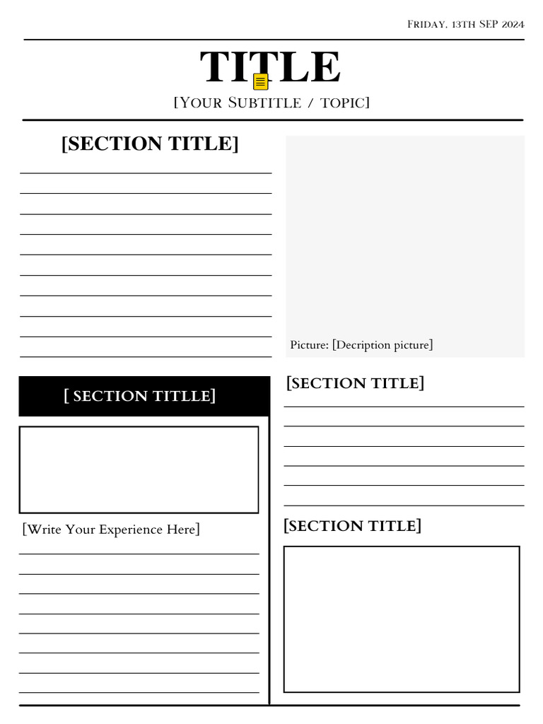 Newspaper Template | PDF