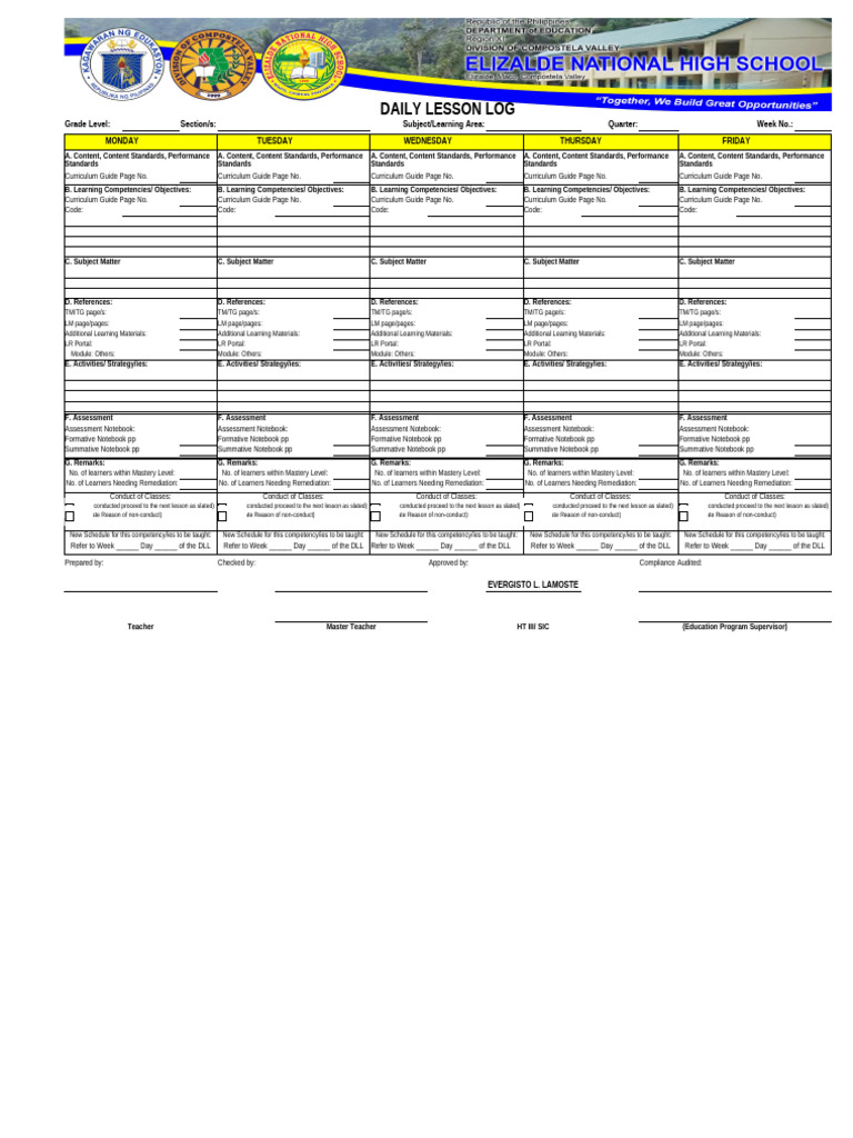 DLL New-Philo 2020-2021 Quarter 2 | PDF | Curriculum | Cognition
