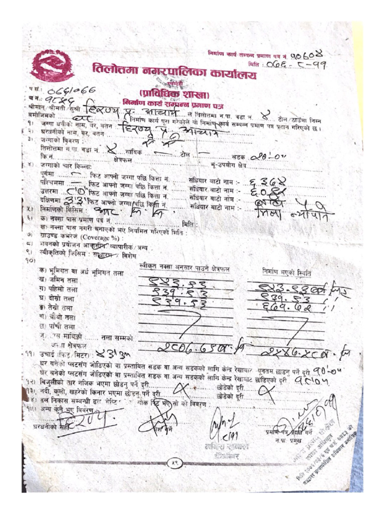 Butwal Ghar Nirman Sampanna | PDF