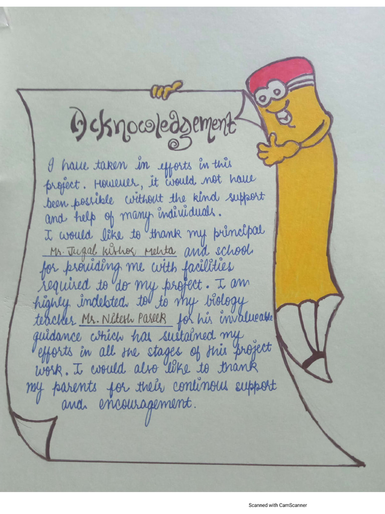 BIO INVESTIGATORY PROJECT | PDF