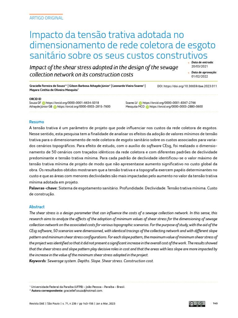 Artigo - Edicao - 239 - N - 2106 - Declividade Construtiva | PDF | Estresse (Mecânica)