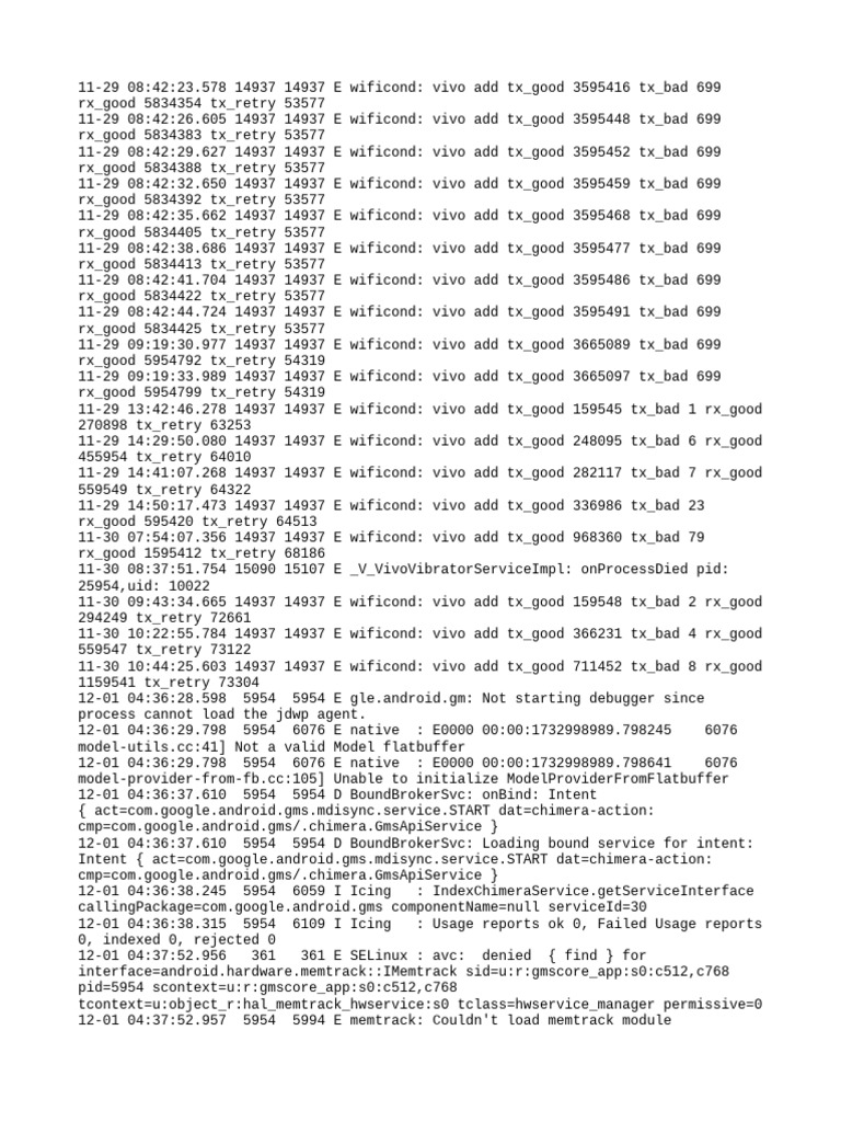 Log | PDF | Computer Engineering | Computing