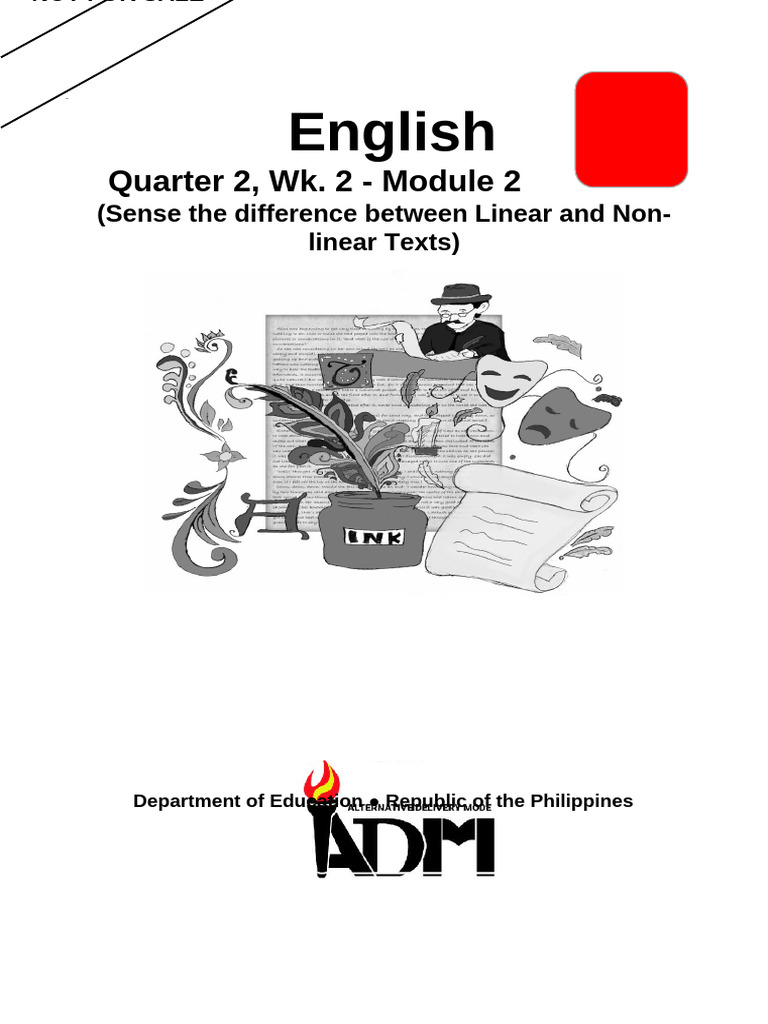 English9 Wk2 Mod2 SensetheDifferenceBetweenLinearandNonLinearTexts v3 | PDF | Pie Chart