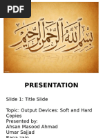 Hard Copy vs. Soft Copy Output Devices | PDF