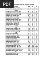 Balaji Wafers Products Price List | PDF