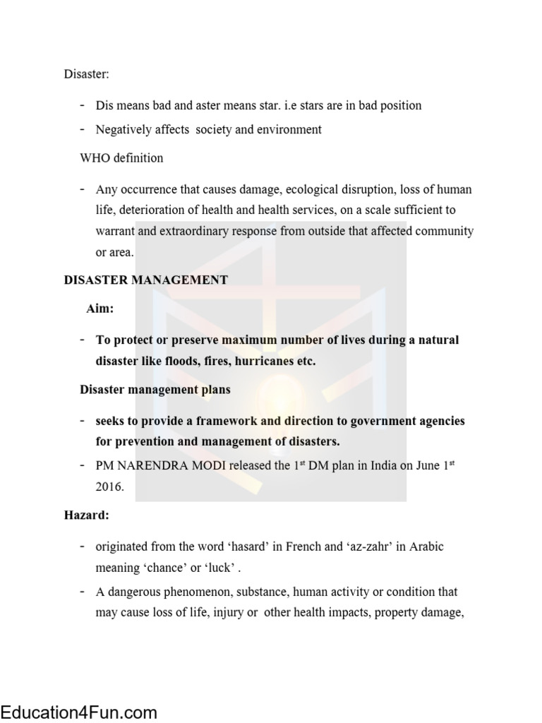 PPT DM All Units | PDF | Hazards | Flood