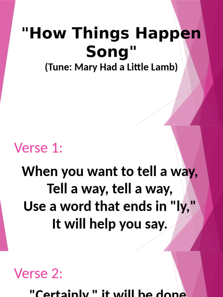 Understanding Modal Adverbs in Song | PDF