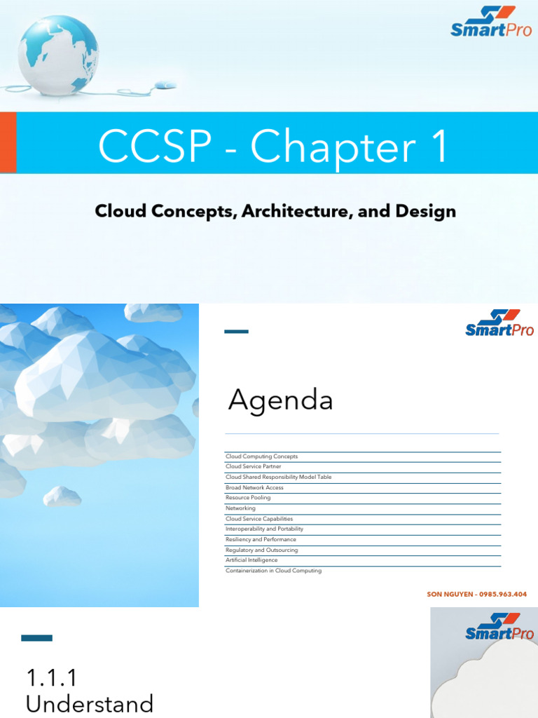 CCSP CBK Domain 1 | PDF | Cloud Computing | Computer Security