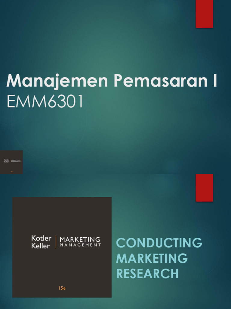 Sesi 3 MP1 Pelaksanaan Riset Pemasaran Dan Meramalkan Permintaan | PDF | Marketing | Sampling ...