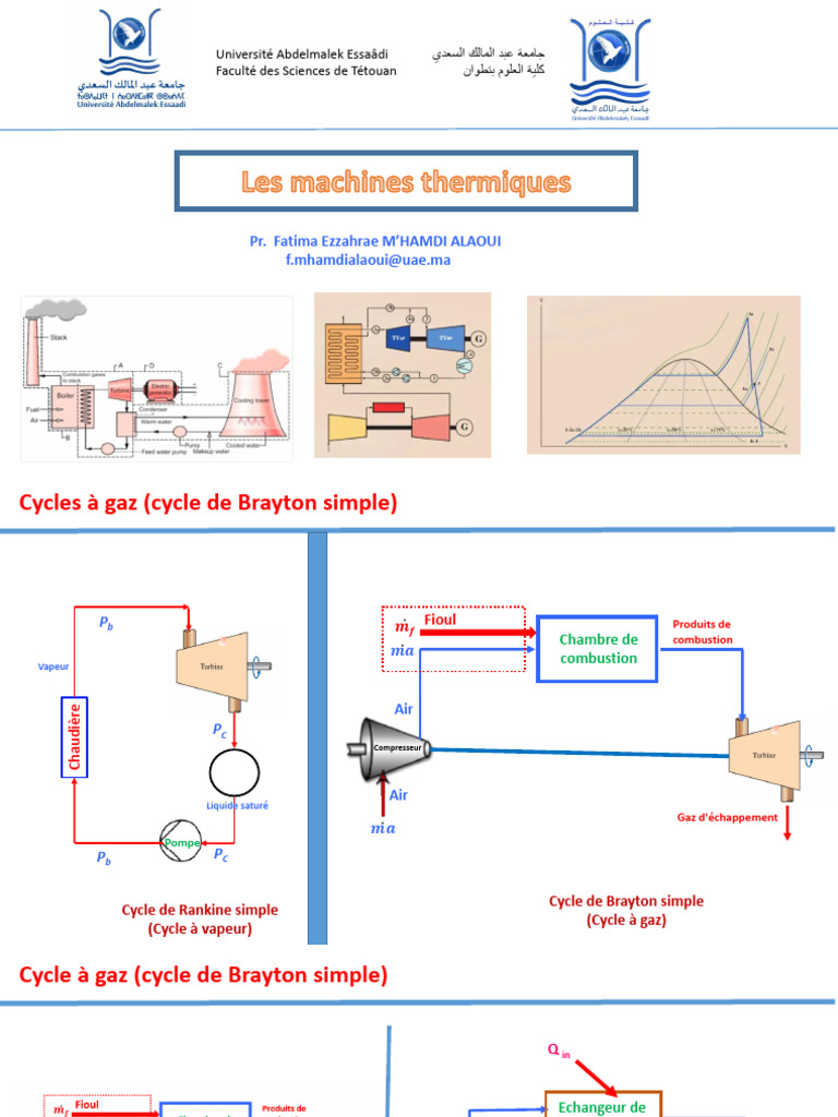 Analyse du cycle de Brayton simple | PDF | Technologies du gaz ...