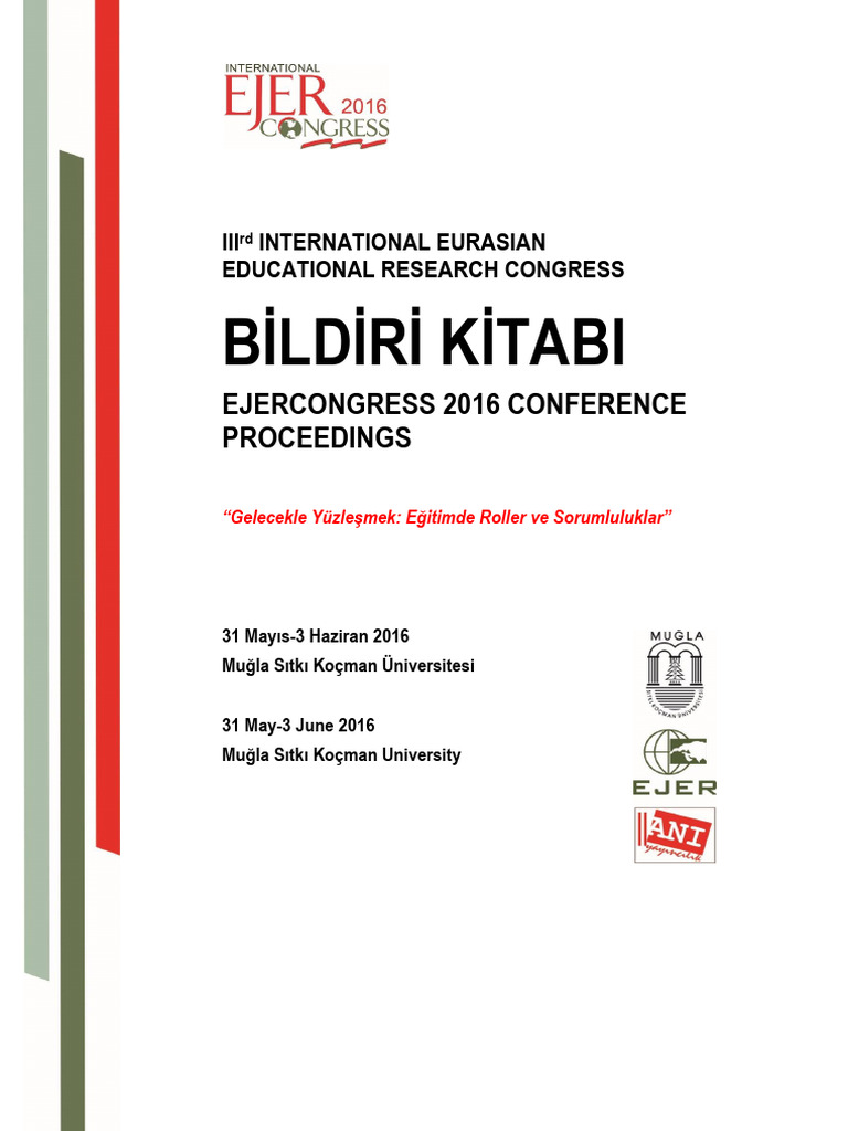 Bildirikitabi2016 Ejer | PDF