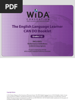WIDA Screener Interpretive Guide | PDF | Cognition | Applied Linguistics