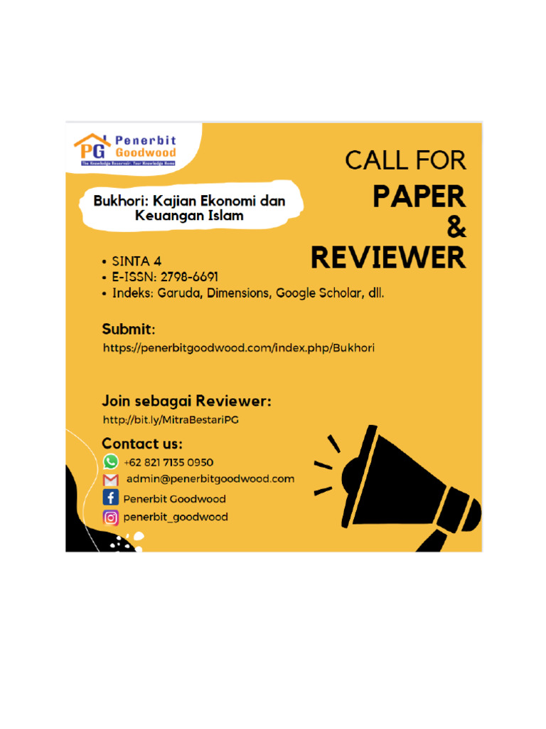 Call For Paper Jurnal SINTA | PDF