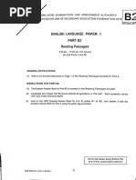 Eiken Test LVL 5 Example Oct 2023 | PDF