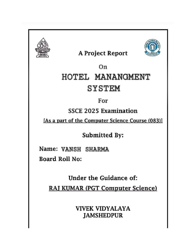 Vanshcompproject 1 Pdf Python Programming Language Scope Computer Science