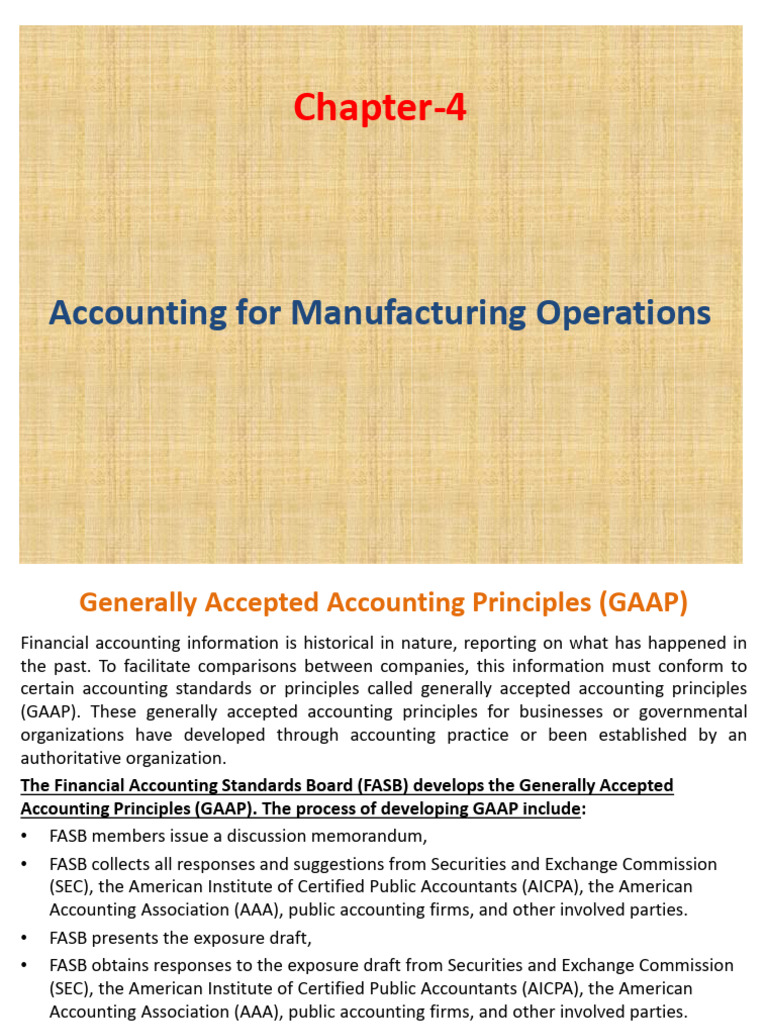 Acc 4 | PDF | Generally Accepted Accounting Principles (United States ...