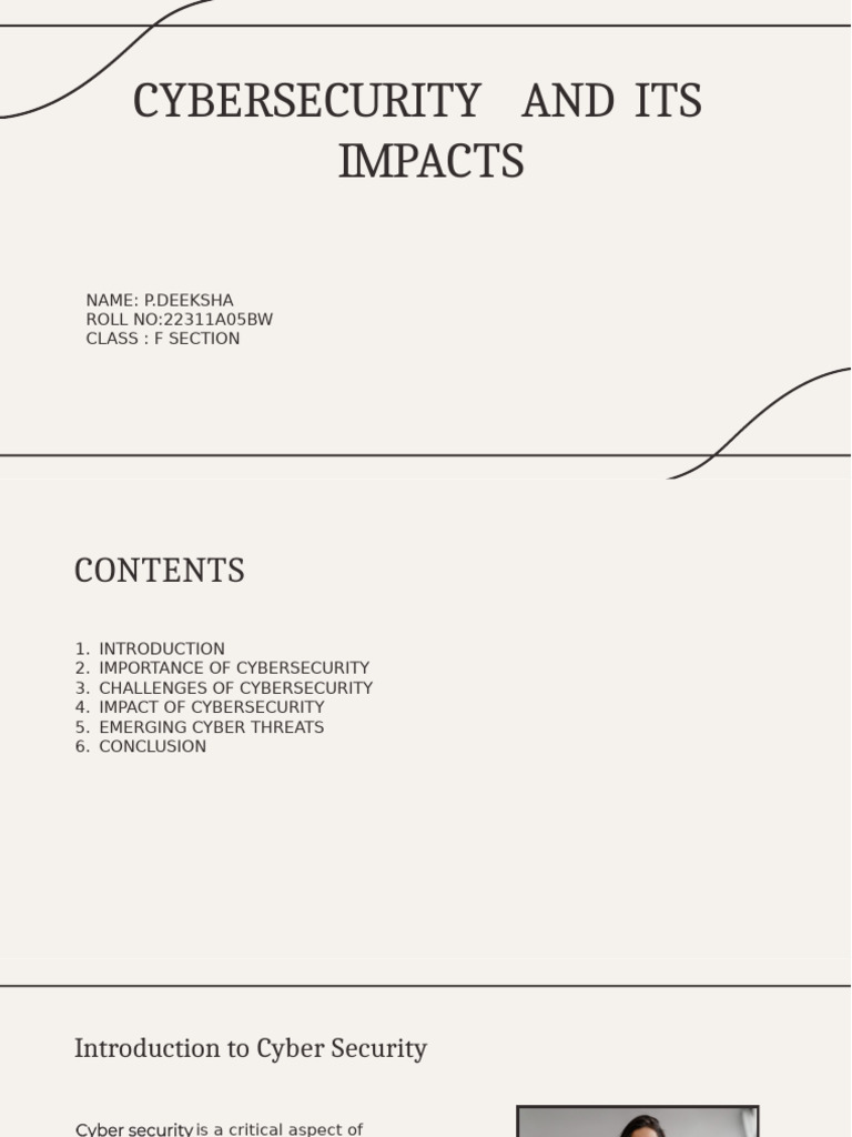 Cybersecurity Challenges and Solutions | PDF | Computer Security | Security