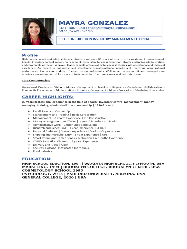 Michael Deering Resume | PDF