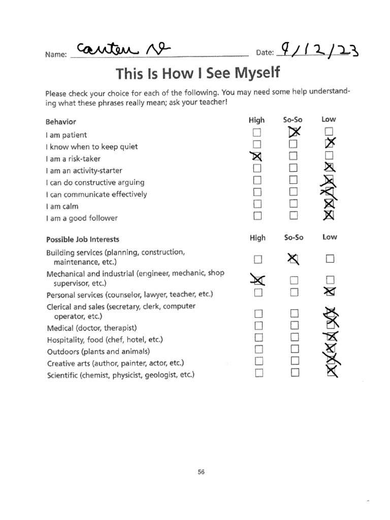 Lesson 4 - This Is How I See Myself | PDF