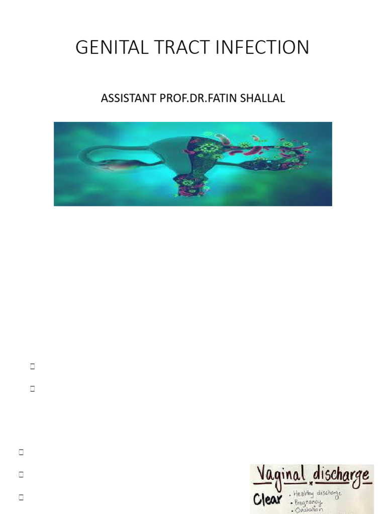 Lower Genital Tract Infection | PDF | Vagina | Candidiasis