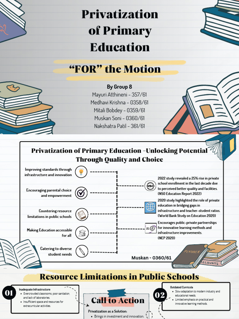 Benefits of Privatizing Primary Education | PDF